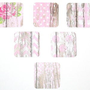 DIY Block Kit - Baby Shower Activity - Pink Nursery - Wooden Baby ...