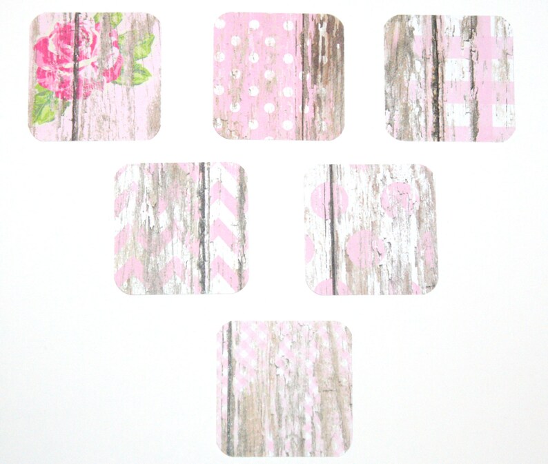 DIY Block Kit Baby Shower Activity Pink Nursery Wooden - Etsy