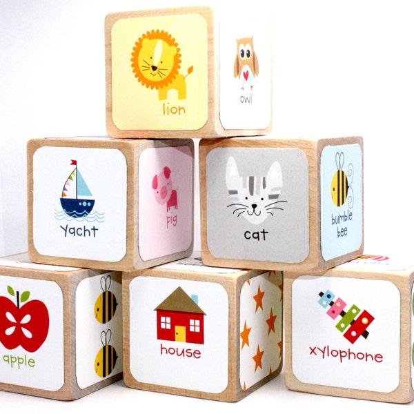 Baby Blocks Decorations - Etsy
