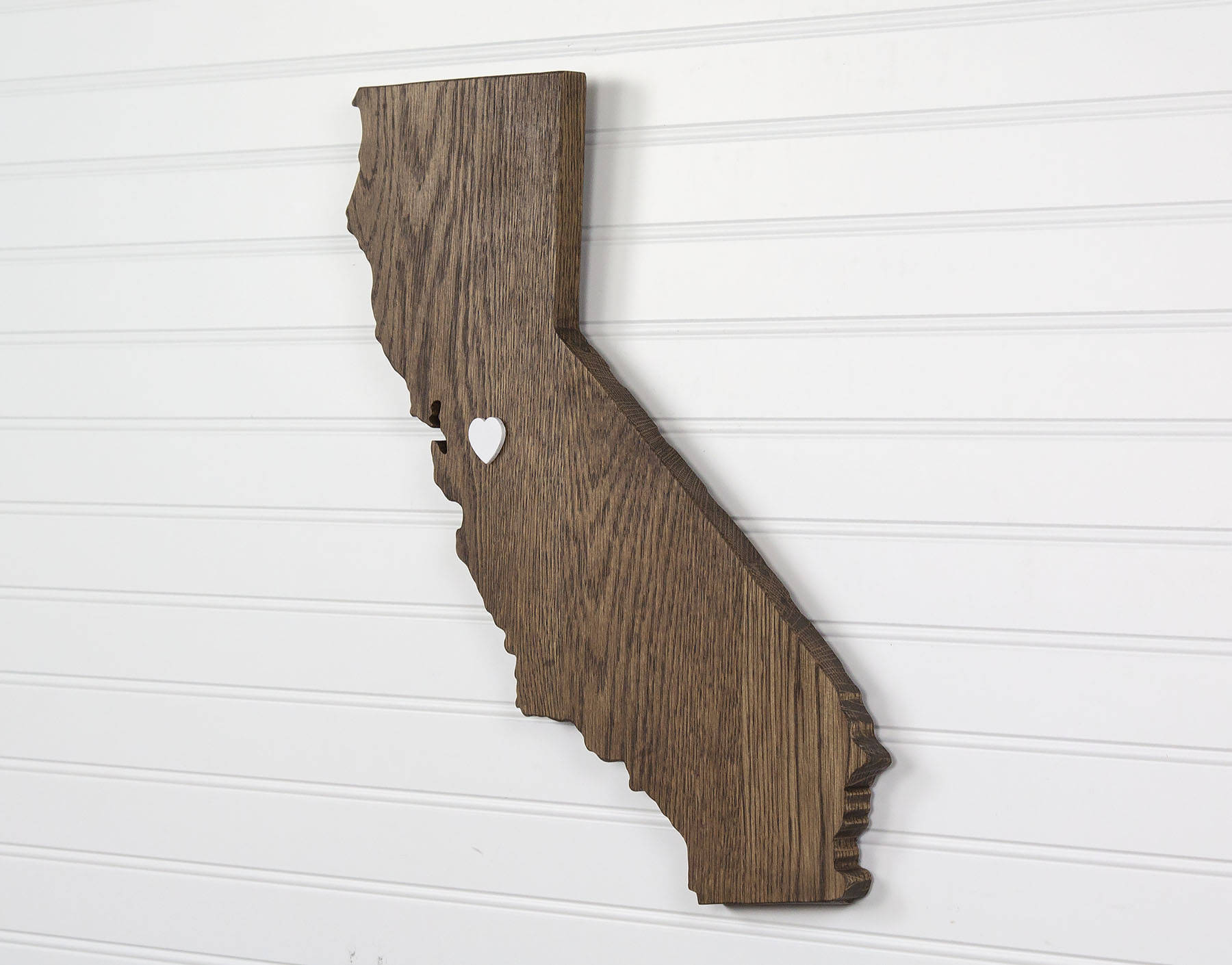 California State Shape Wood Sign Cutout Wall Art. Modern Rustic ...