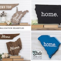 State Shape - Etsy