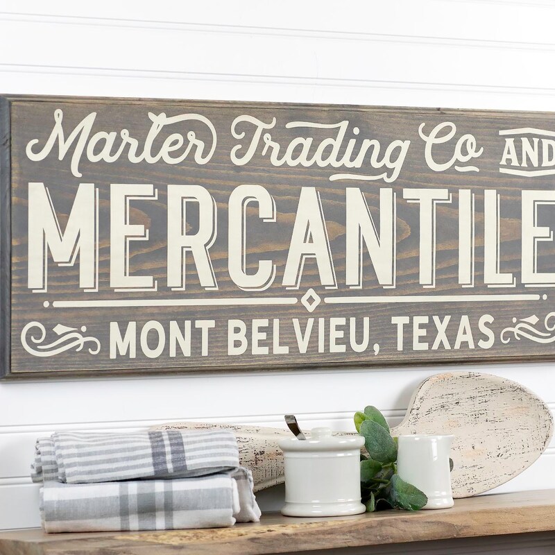 Mercantile Sign - Etsy