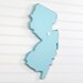 New Jersey Home State Wood Sign Cutout Silhouette Wall Art - Etsy