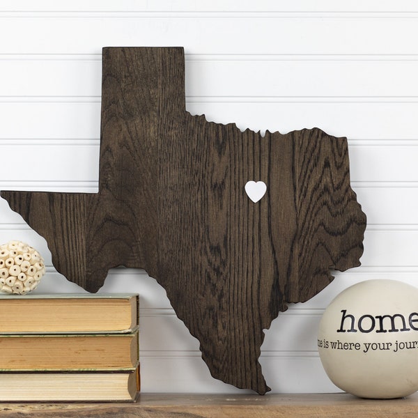 Wood Texas State Wall Decor - Etsy