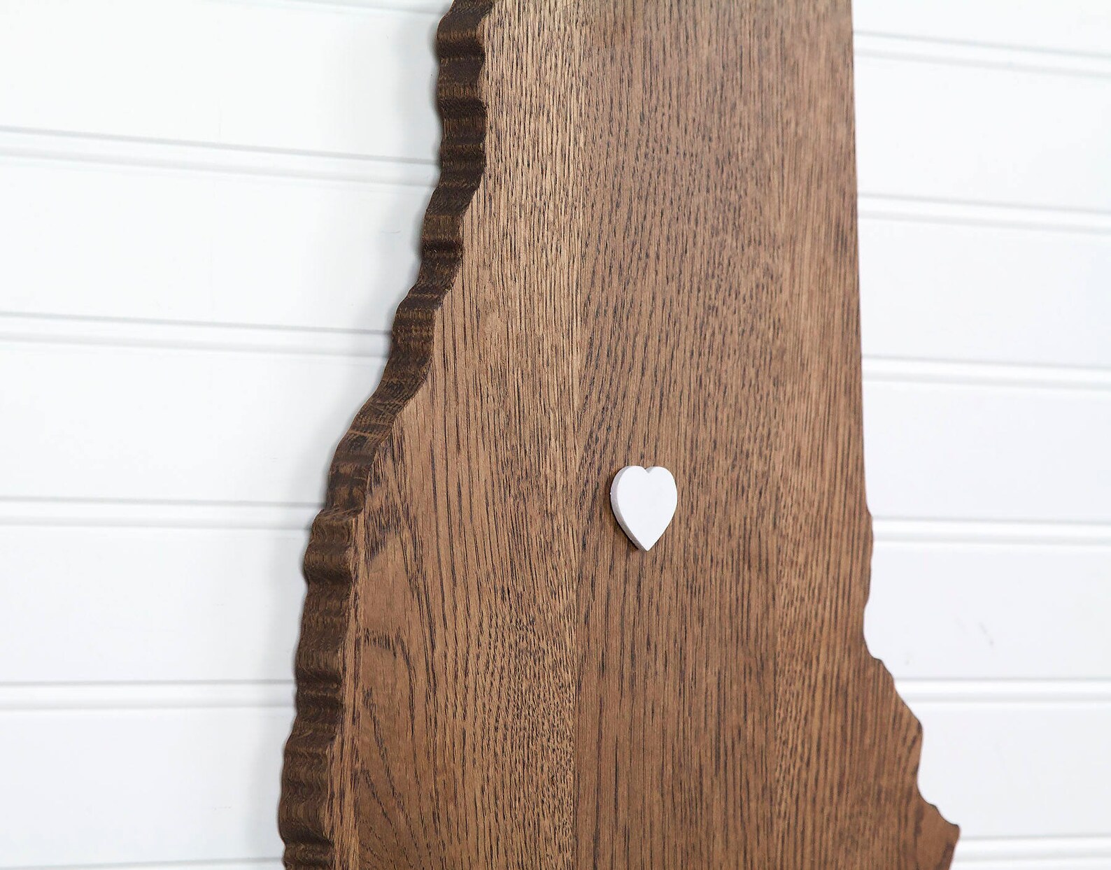 New Hampshire State Shape Wood Sign Cutout Wall Art. Modern - Etsy