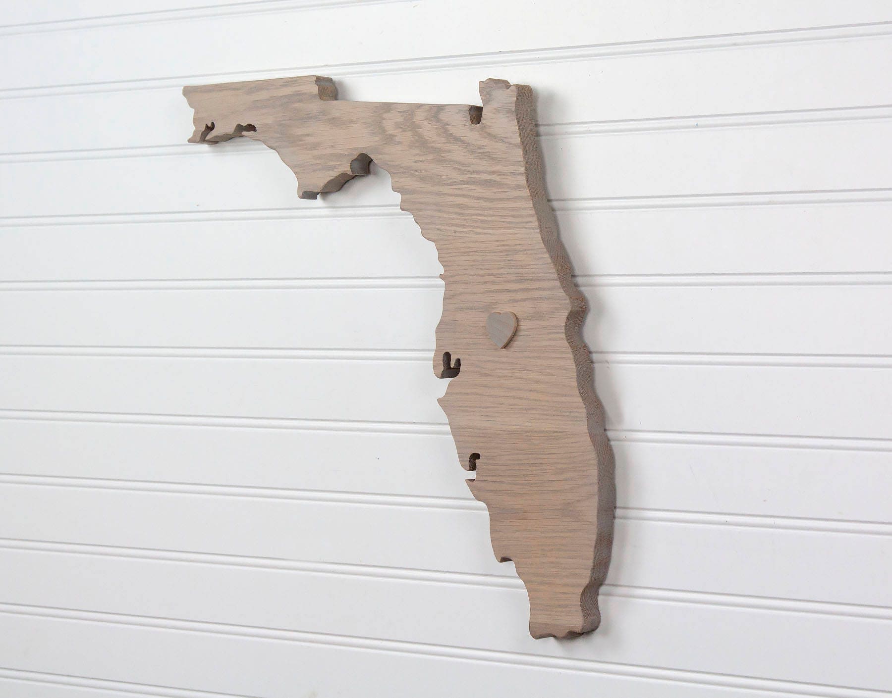 Florida State Shape Wood Sign Cutout Wall Art. Modern Rustic, Farmhouse ...