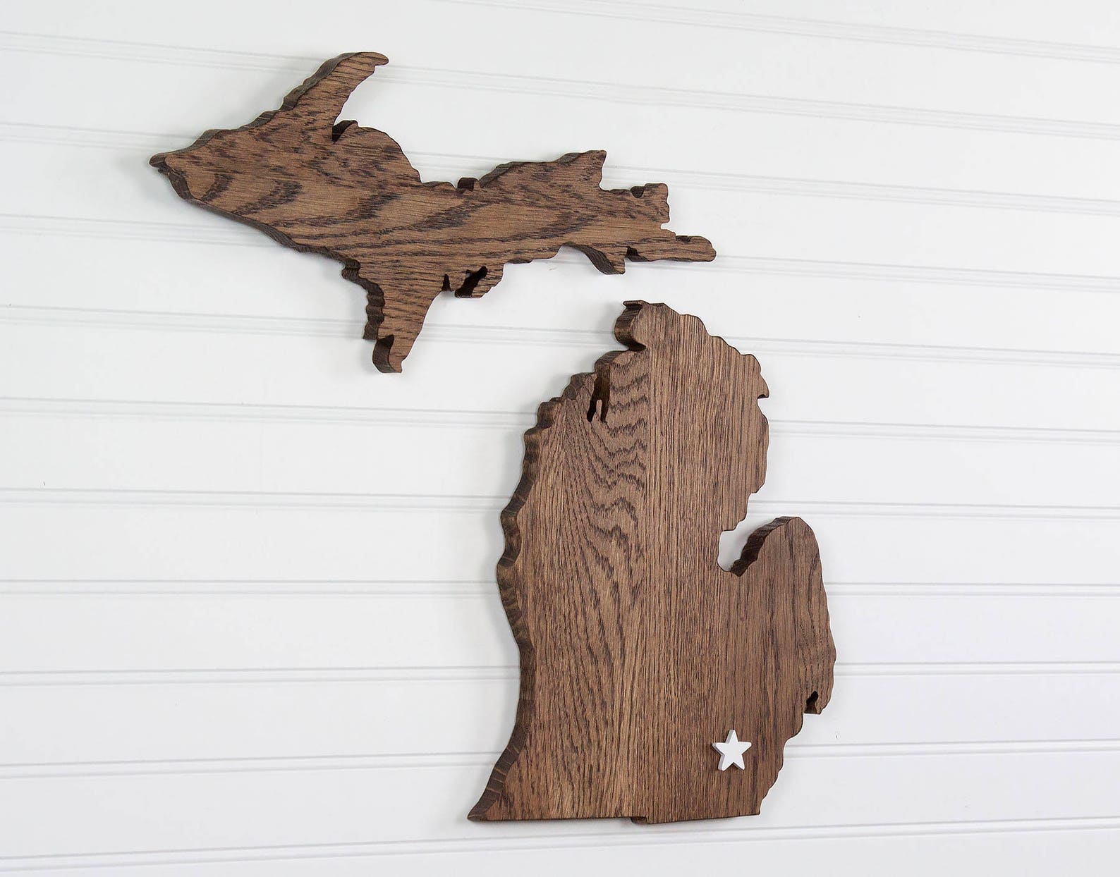 Michigan State Shape Wood Sign Cutout Wall Art. Modern Rustic - Etsy ...