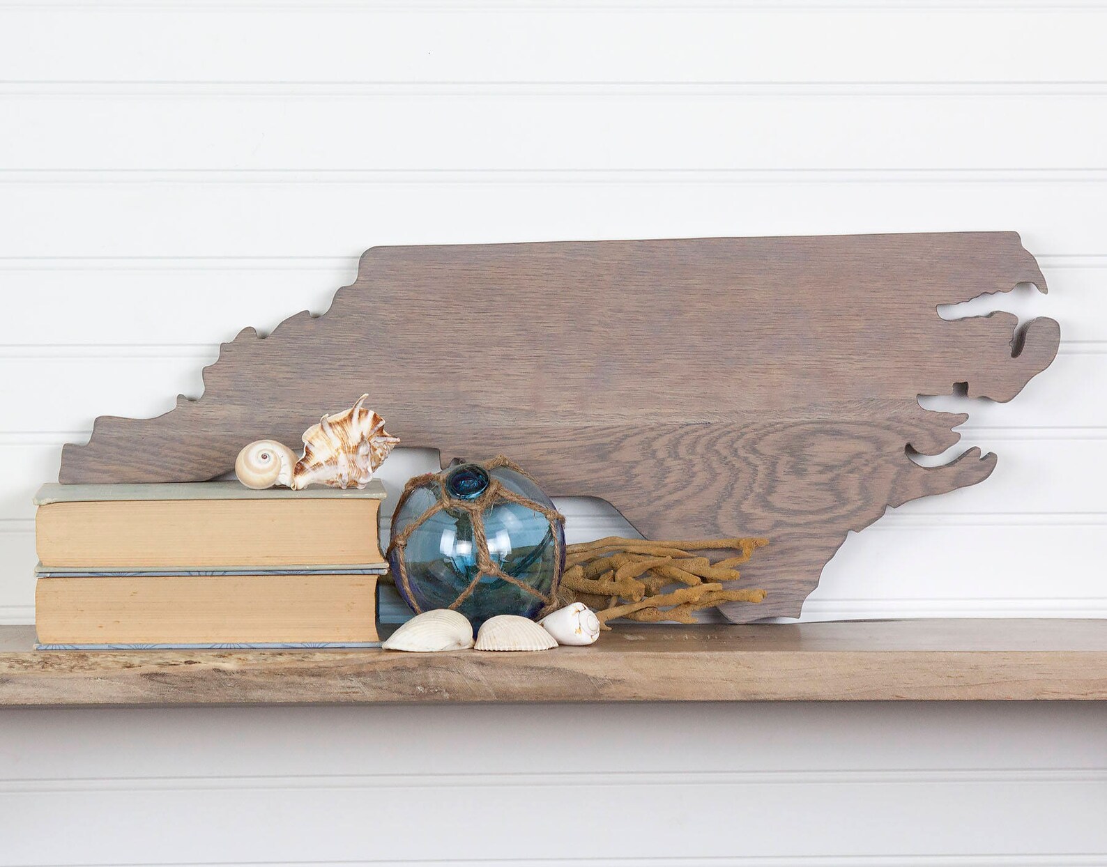 North Carolina State Shape Wood Sign Cutout Wall Art. Modern Rustic ...