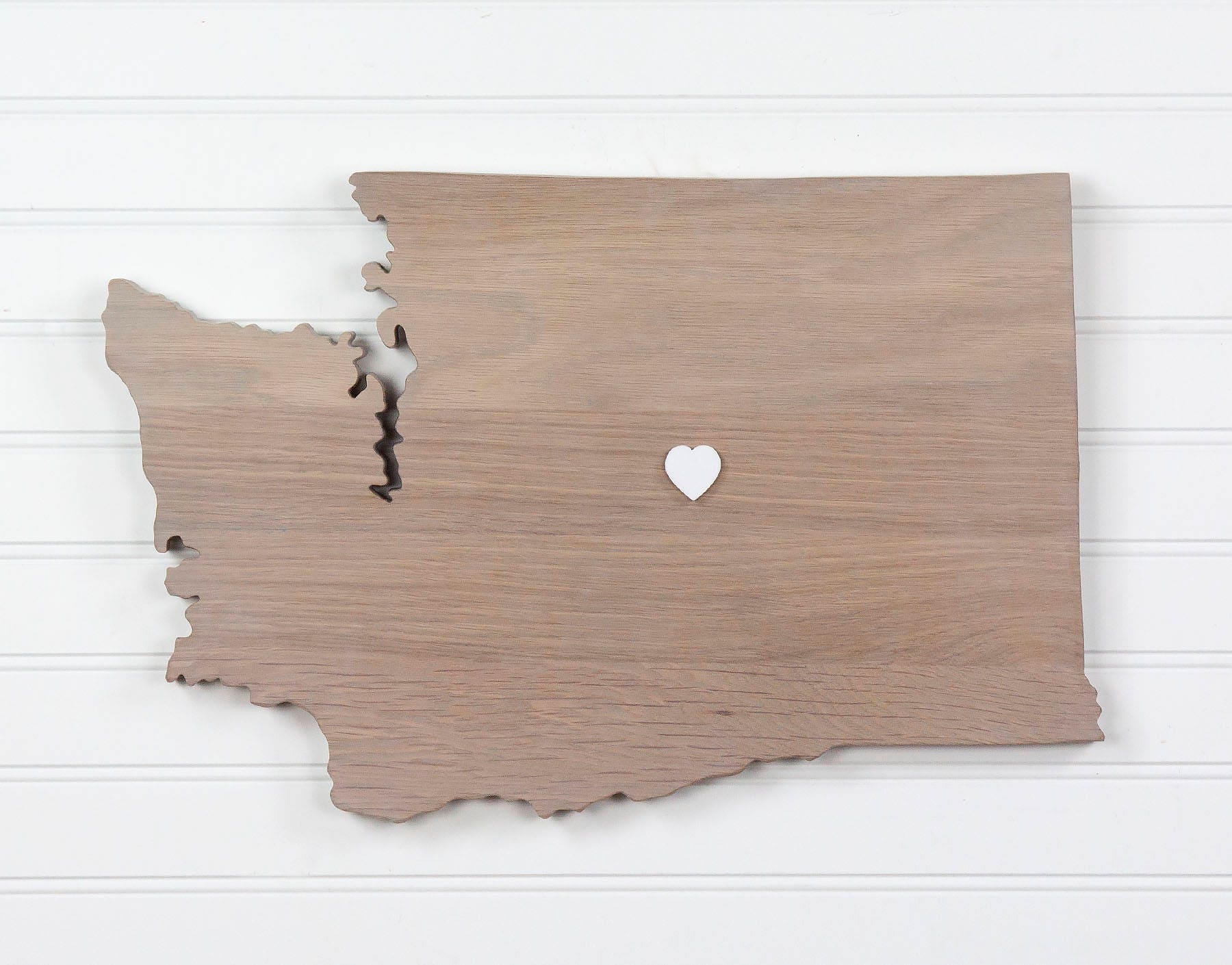 Washington State Shape Wood Sign Cutout Wall Art. Modern | Etsy