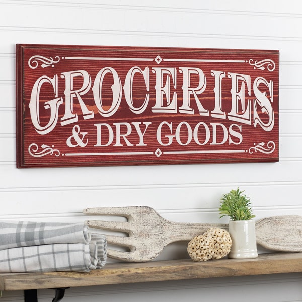 Groceries Sign - Etsy