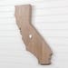 California State Shape Wood Sign Cutout Wall Art. Modern - Etsy