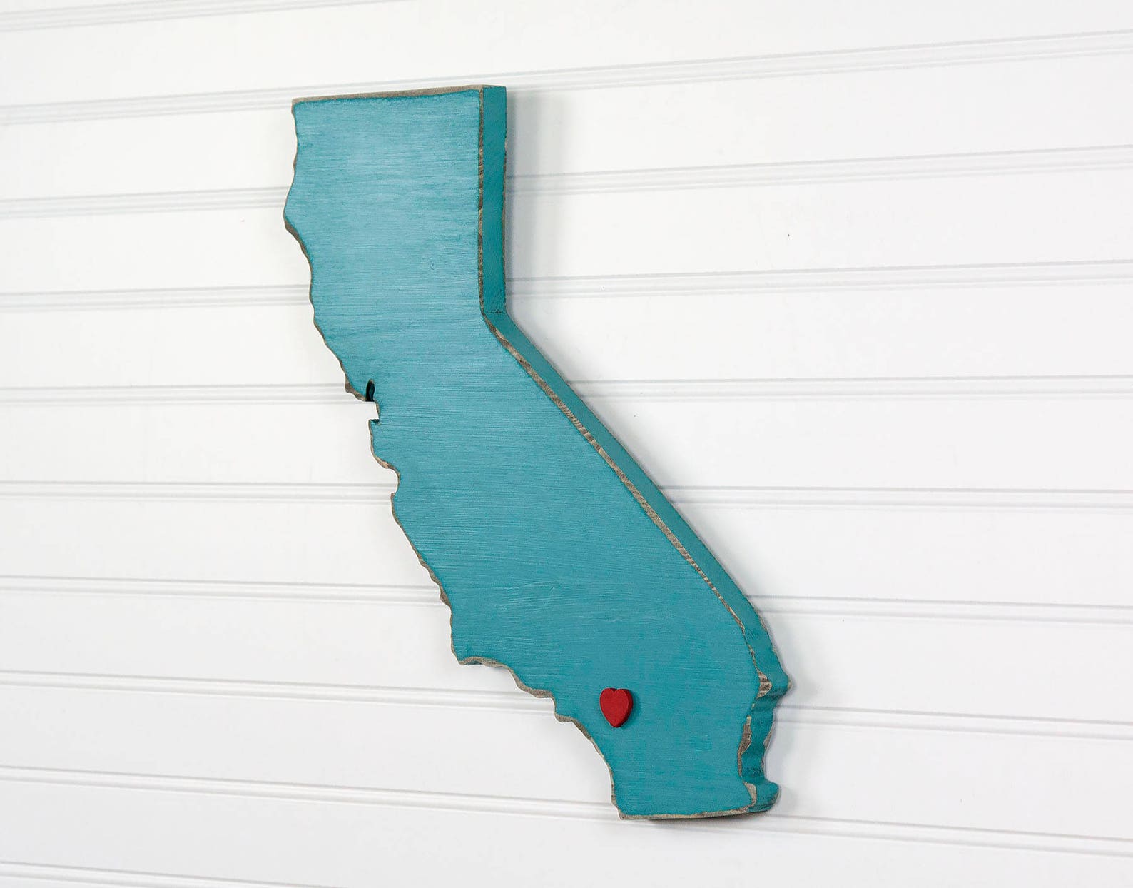 California Home State Wood Sign Cutout Silhouette Wall Art Personalized ...