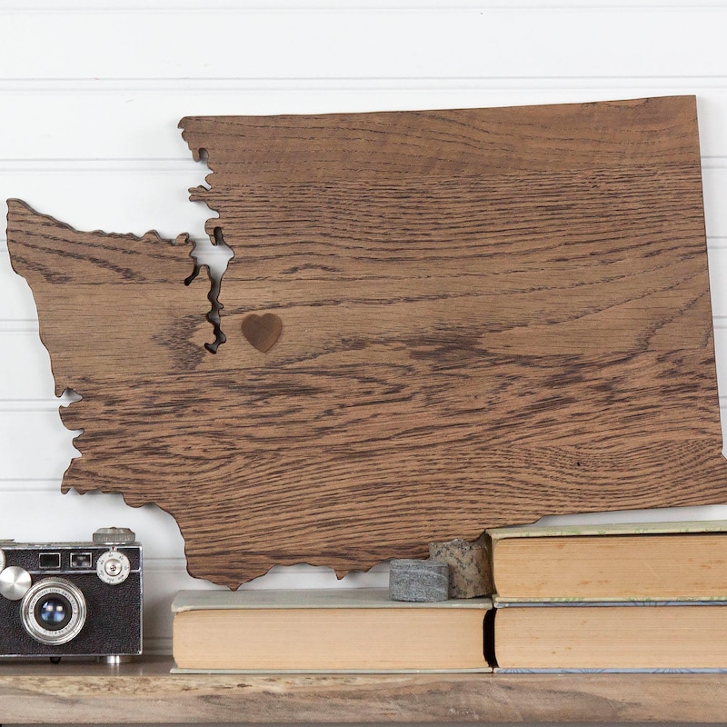 Washington Wood Art - Etsy