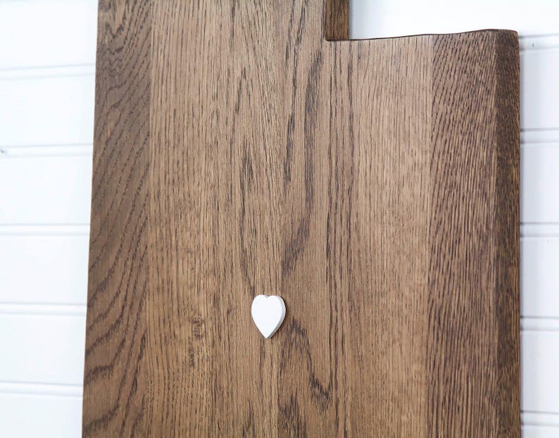 Utah State Shape Wood Sign Cutout Wall Art. Modern Rustic - Etsy