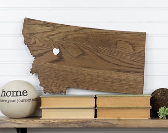 Montana State Sign - Etsy