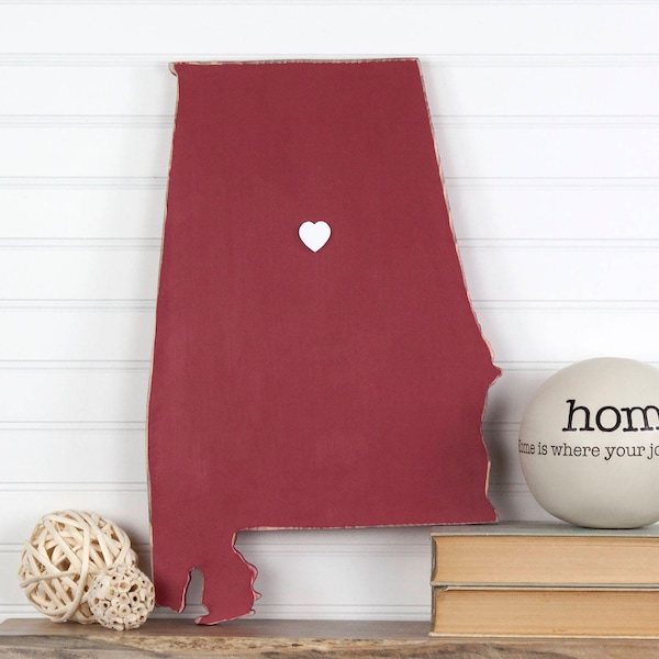 Alabama Wood Sign - Etsy