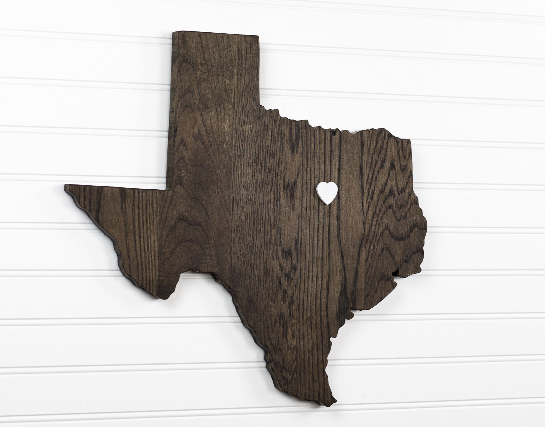 Texas State Shape Wood Sign Cutout Wall Art. Modern Rustic, Farmhouse ...
