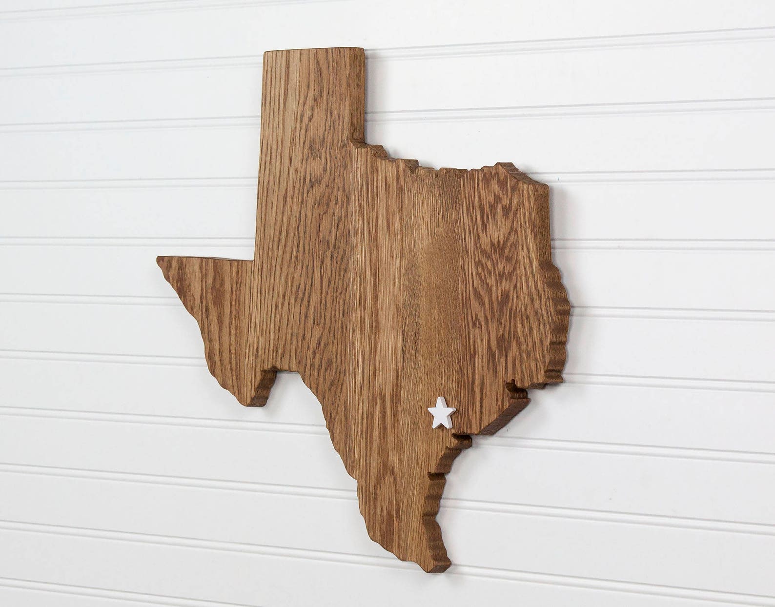 Texas State Shape Wood Sign Cutout Wall Art. Modern Rustic, Farmhouse ...