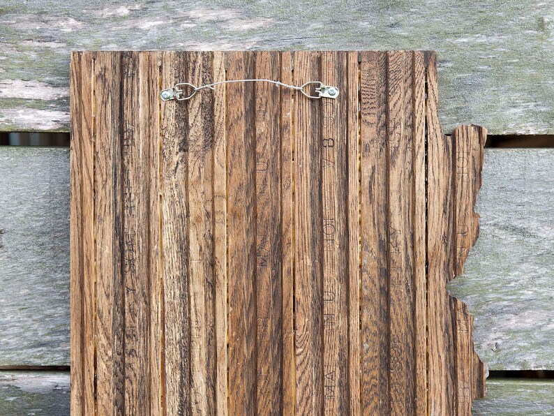 Utah State Shape Wood Sign Cutout Wall Art. Modern Rustic - Etsy