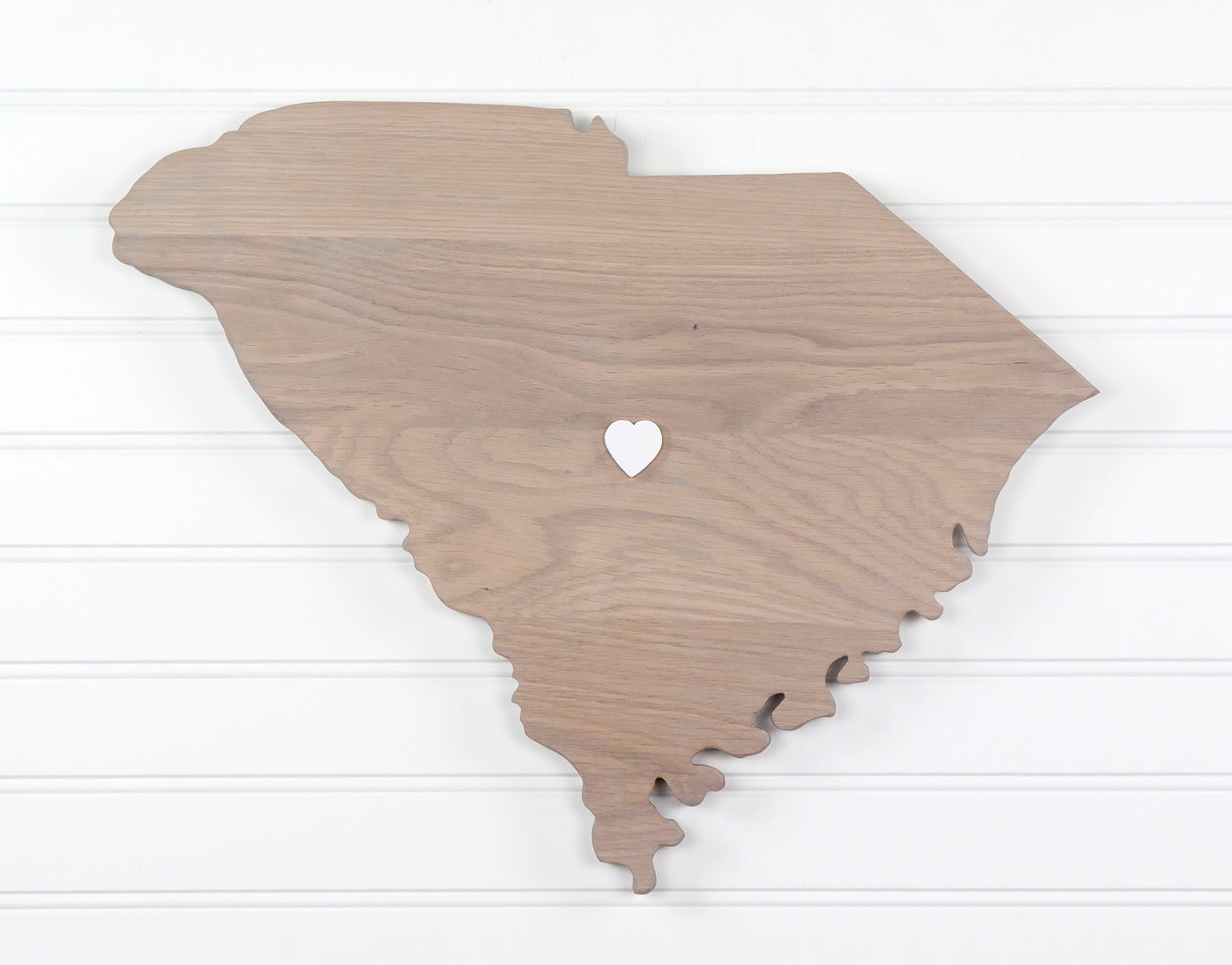 South Carolina State Shape Wood Sign Cutout Wall Art. Modern Rustic ...