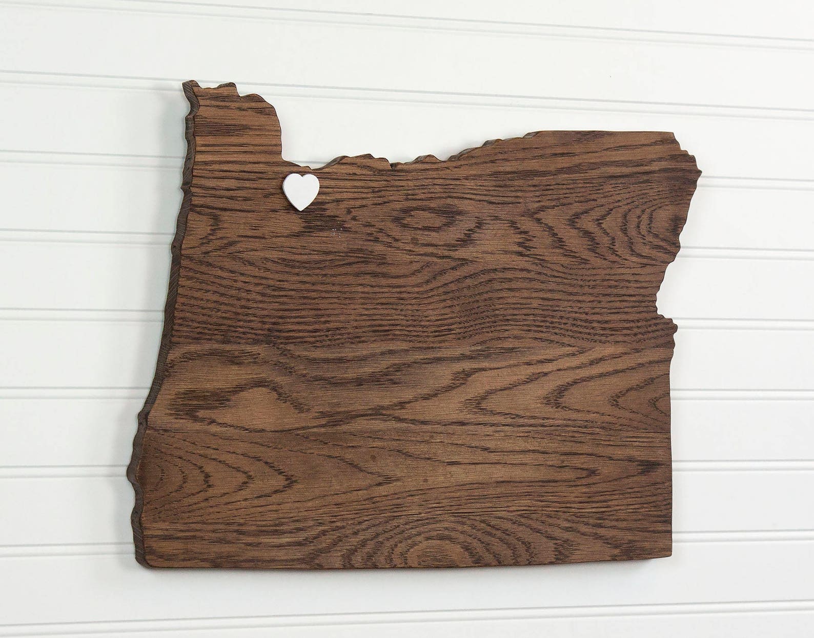 Oregon State Shape Wood Sign Cutout Wall Art. Modern Rustic | Etsy