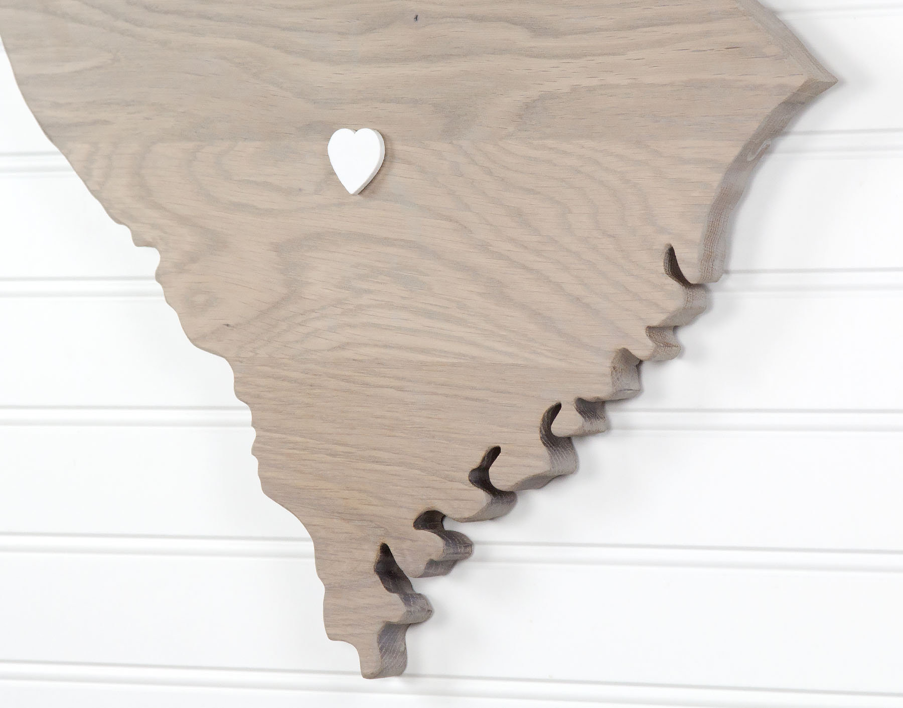 South Carolina State Shape Wood Sign Cutout Wall Art. Modern Rustic ...