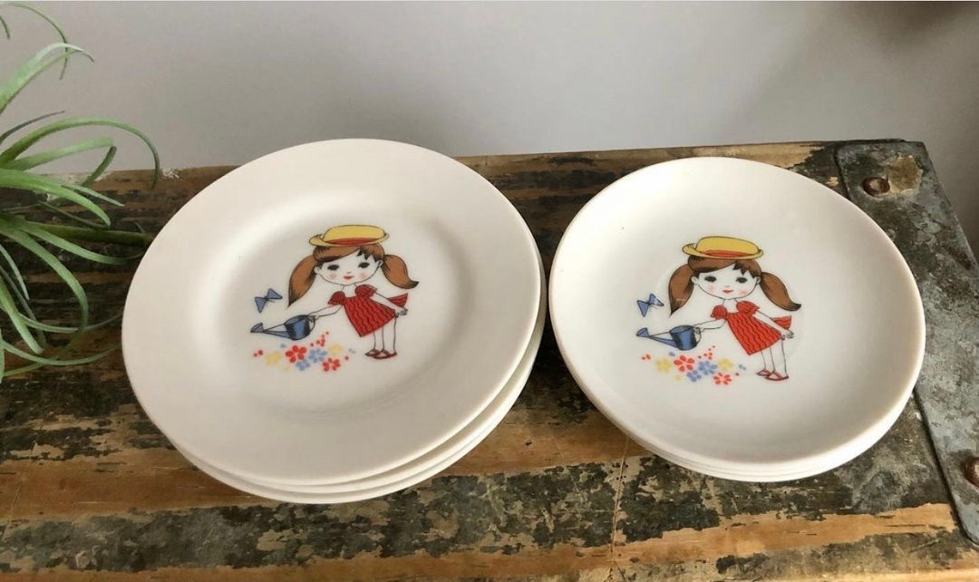 Child’s Pretend Plates - Etsy