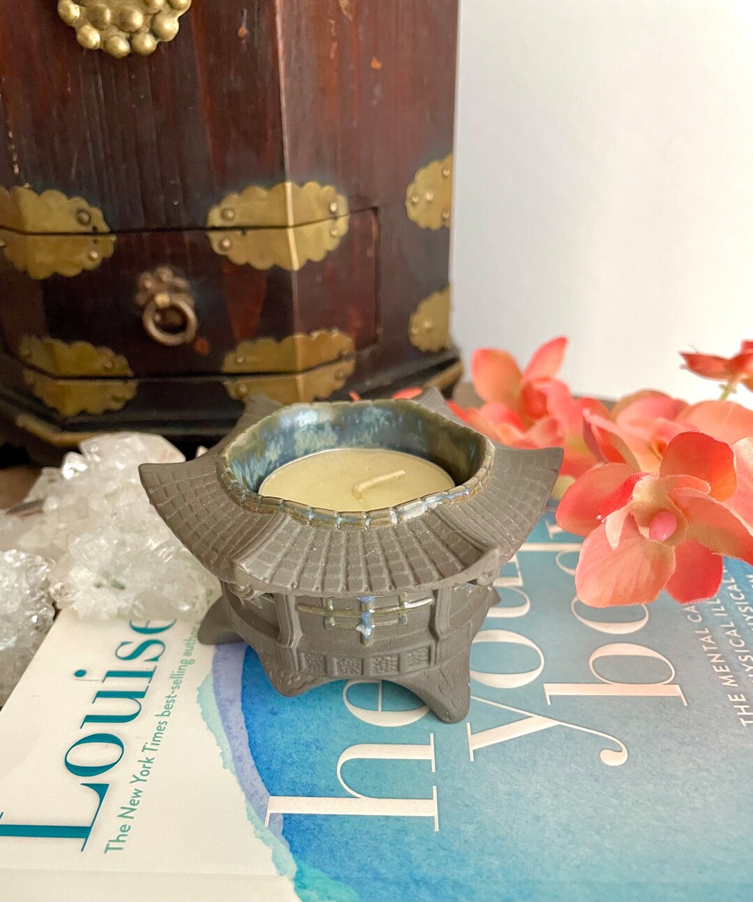 Lladro Chinese Pagoda Tea Light - Etsy