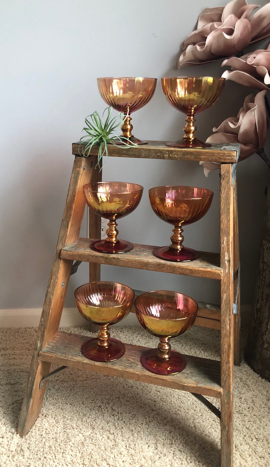 Beautiful Luminarc Glass Dessert Cups - Etsy