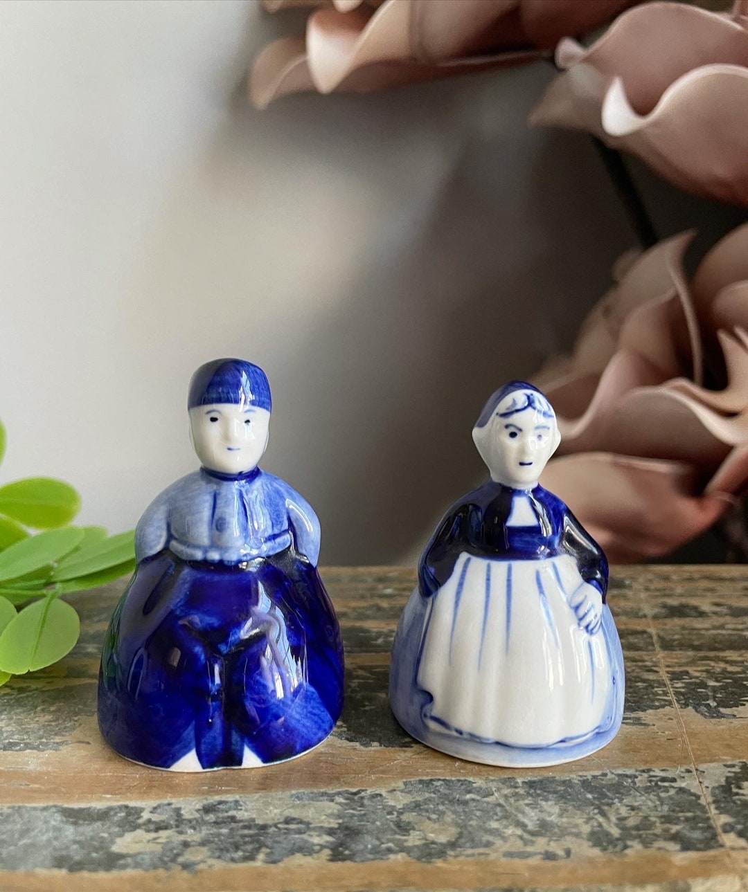 Delft Blue Dutch Figures - Etsy