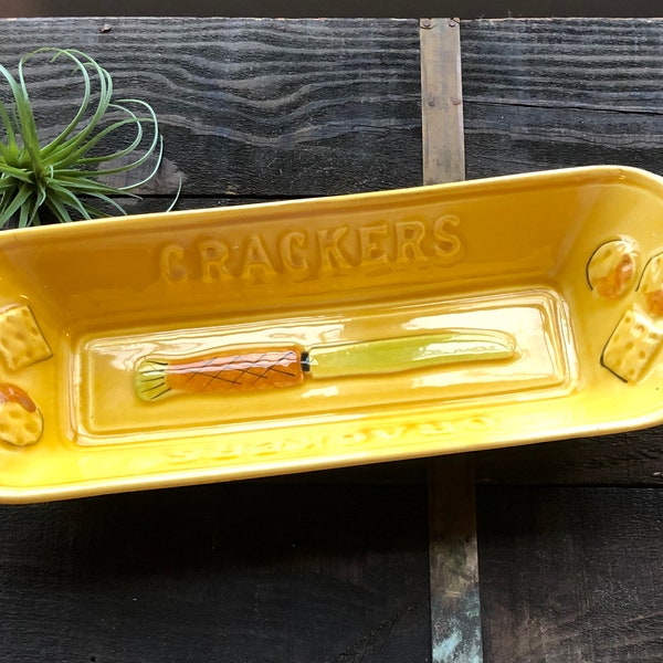Cracker Dish - Etsy