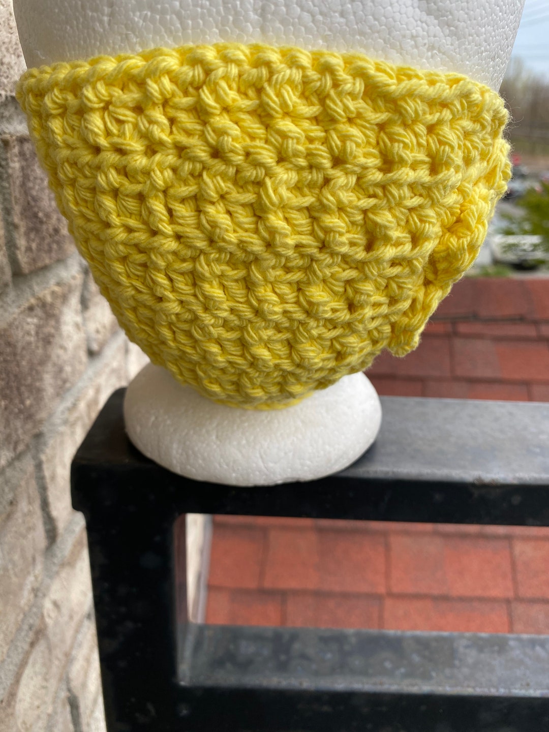 Unisex Crocheted Face Mask Shield Cover PPE the Cannucci Face Mask - Etsy