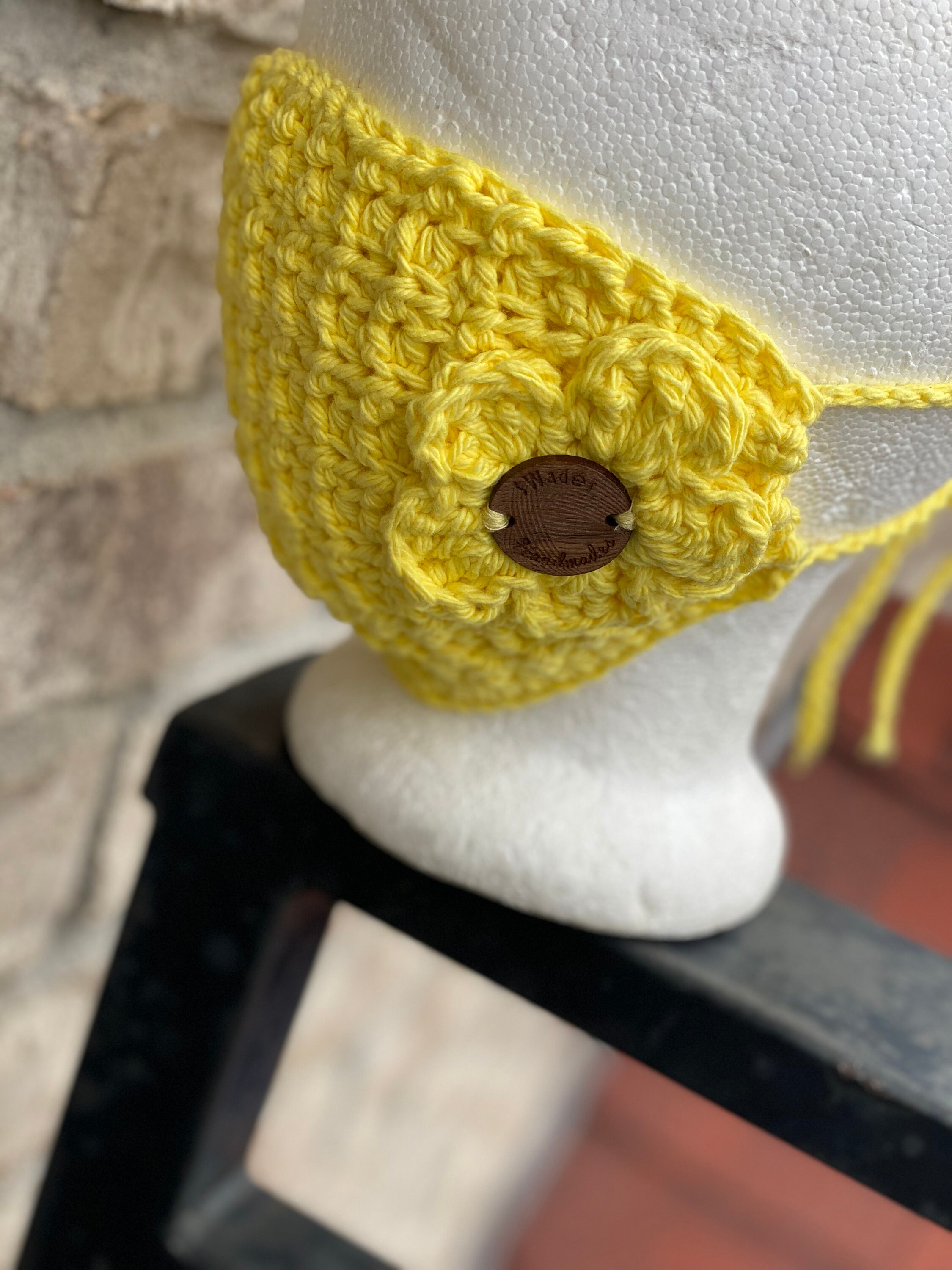 Unisex Crocheted Face Mask Shield Cover PPE the Cannucci Face Mask - Etsy