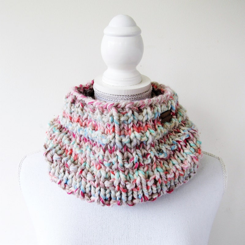 Knit Cowl Scarf - Etsy