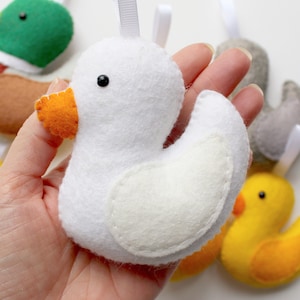 Felt Ugly Duckling Garland Kit: DIY Sewing Pattern - Etsy