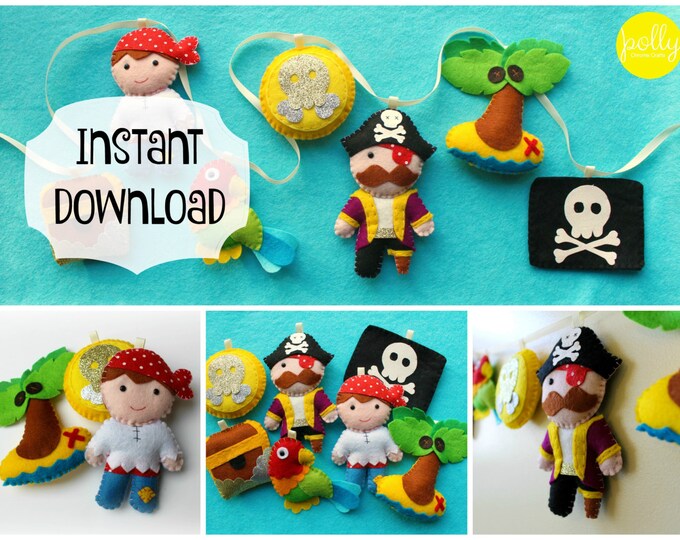 PDF Instructions for Felt British Birds Garland. Instructions - Etsy