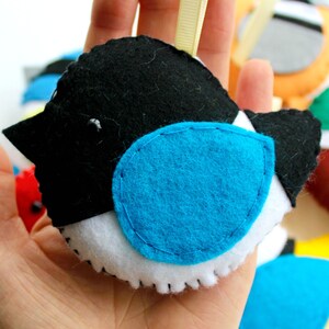 Make Your Own Felt British Birds Garland Kit. Craft Kit With Materials ...