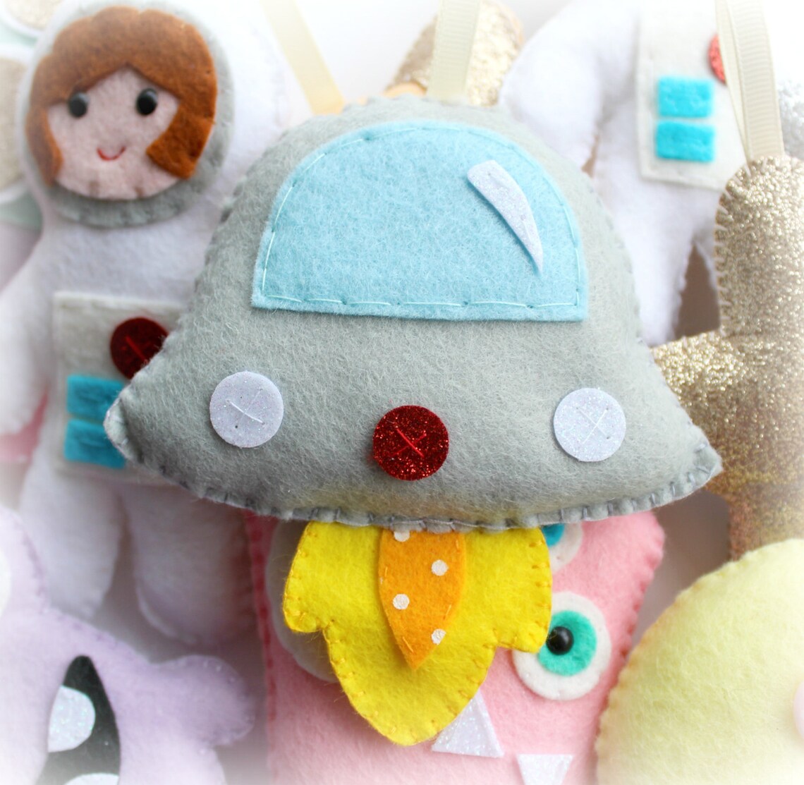 PDF Instructions for Felt Pastel Aliens and Astronauts - Etsy