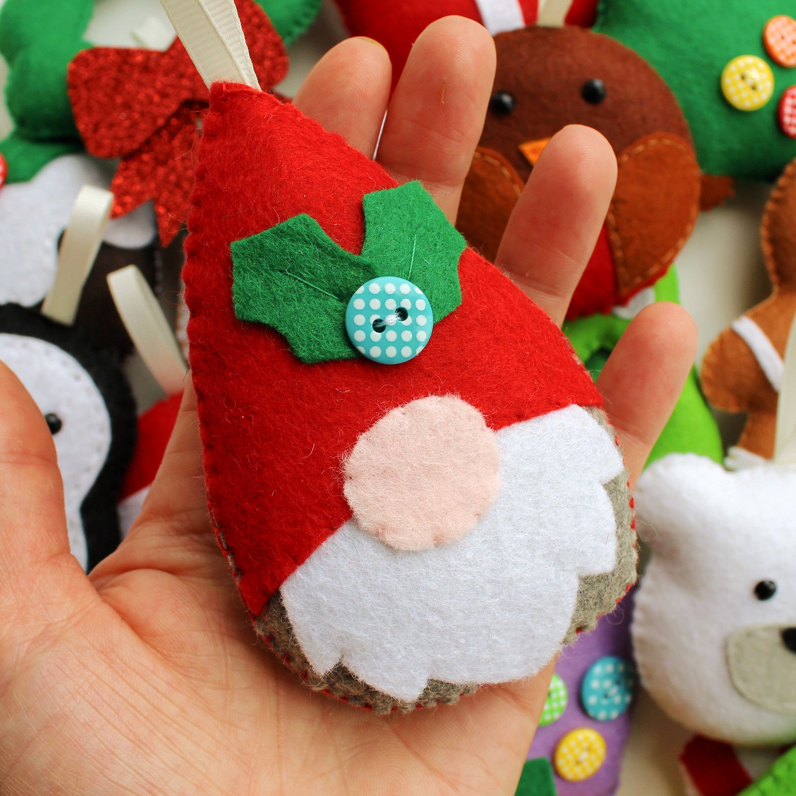 Digital Download Pattern and Instructions for 24 Piece Felt - Etsy