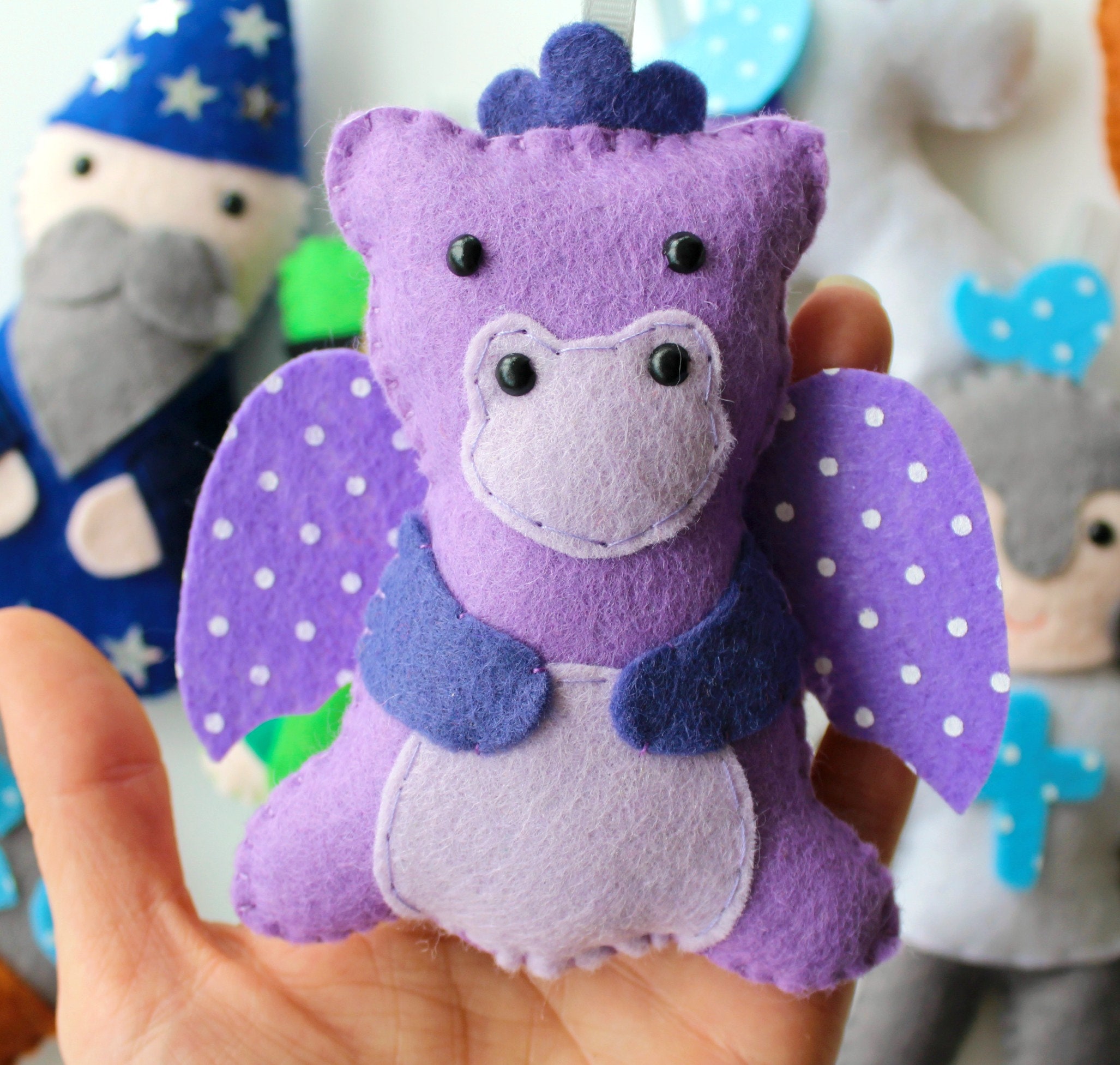 PDF Instructions for Felt Fairytale Knights Decoration Set. | Etsy