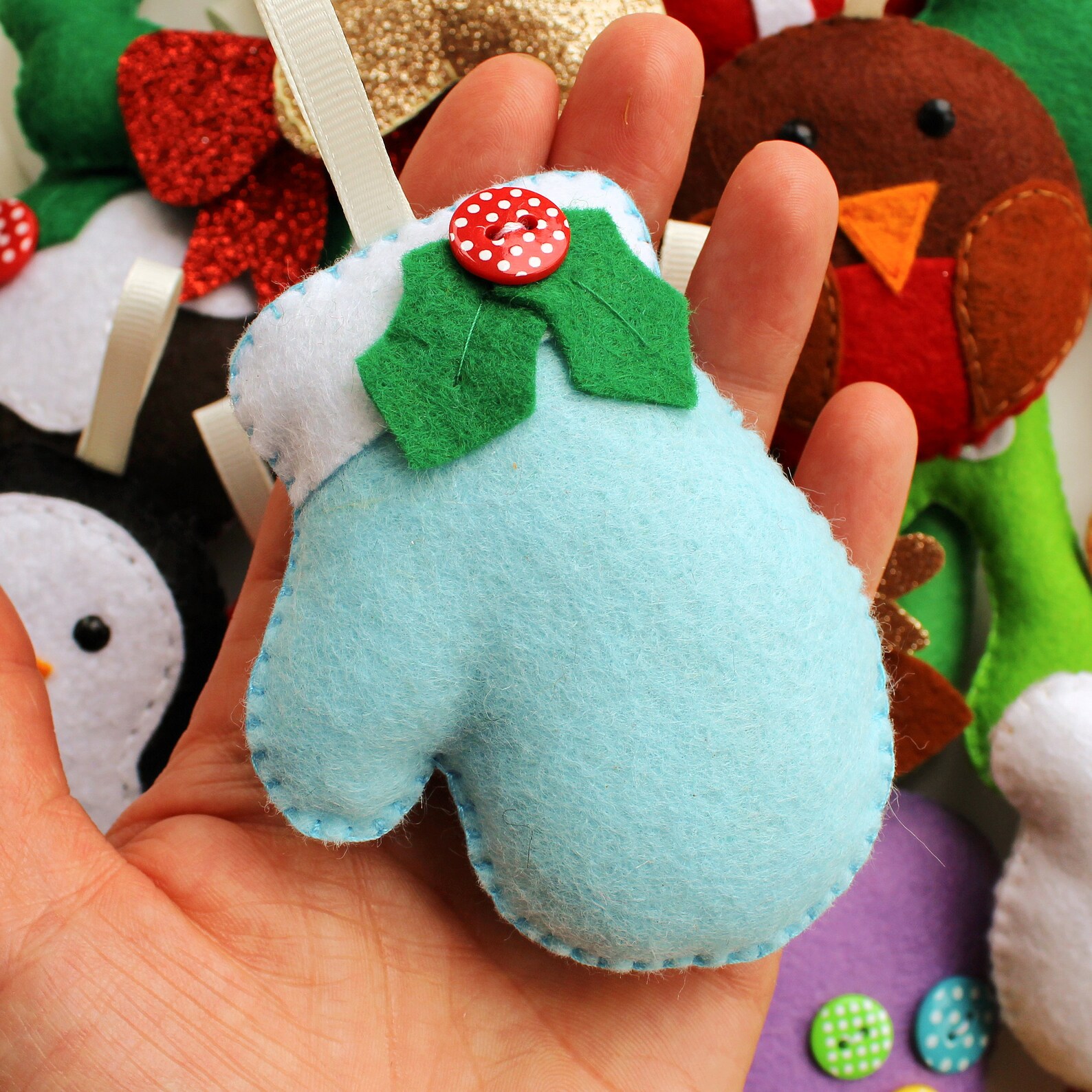 Digital Download Pattern and Instructions for 24 Piece Felt - Etsy