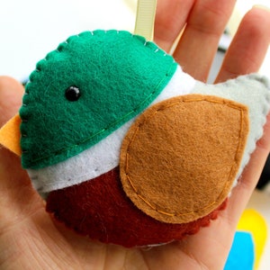 Make Your Own Felt British Birds Garland Kit. Craft Kit With Materials ...