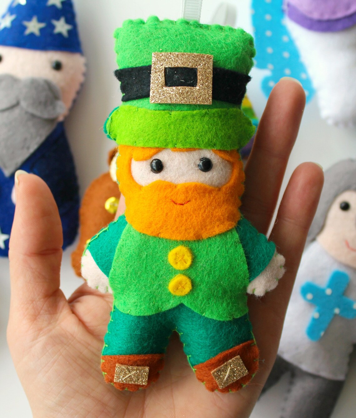PDF Instructions for Felt Fairytale Knights Decoration Set ...