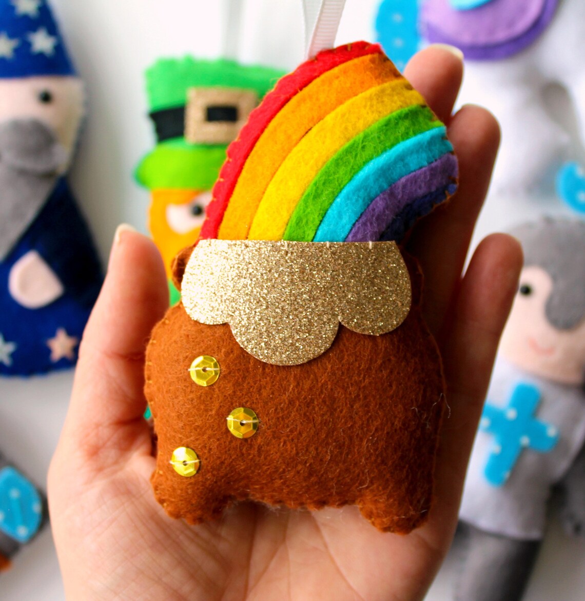 PDF Instructions for Felt Fairytale Knights Decoration Set ...