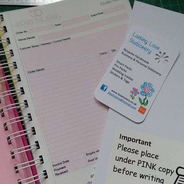 Custom Receipt Books - Etsy