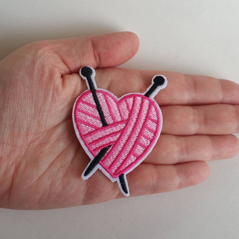 Knitting Patch - Etsy