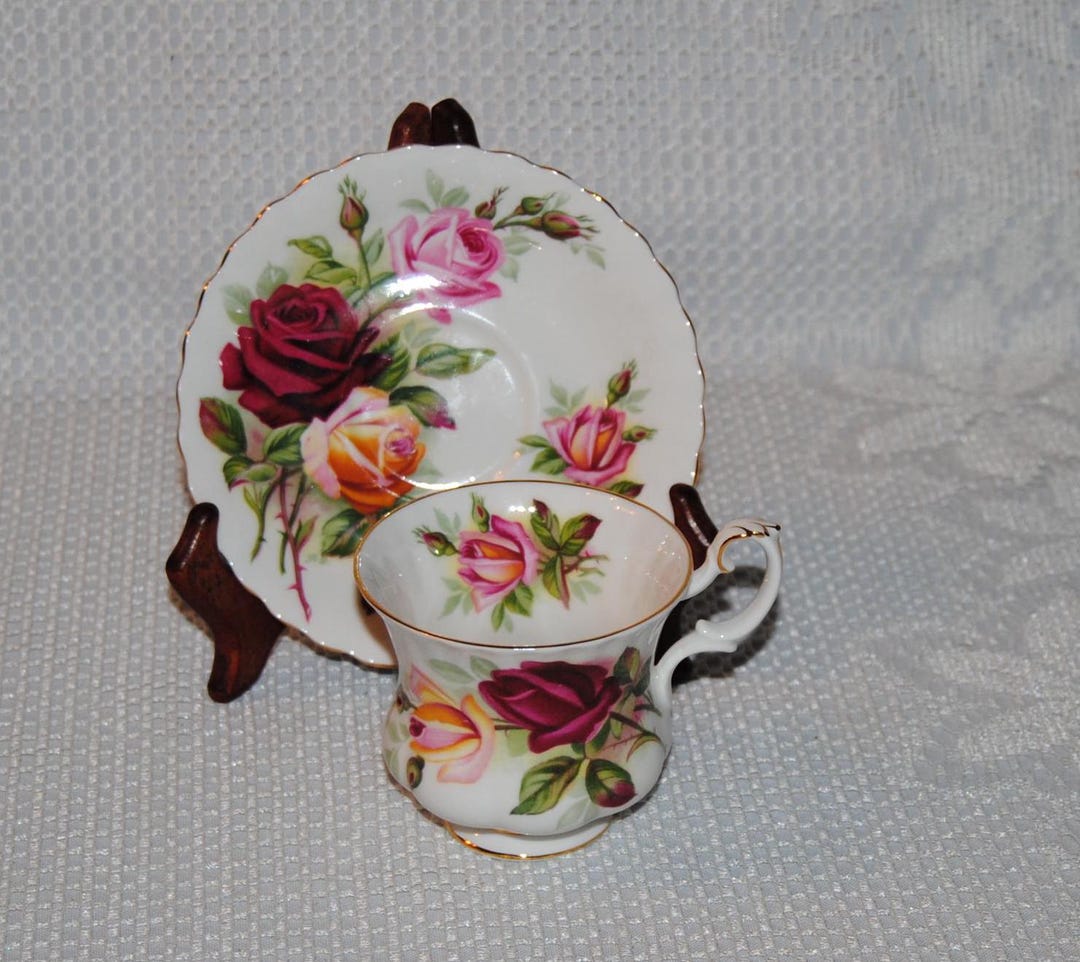Beautiful Vintage, Royal Albert "kings Ransom" Fine Bone China ...