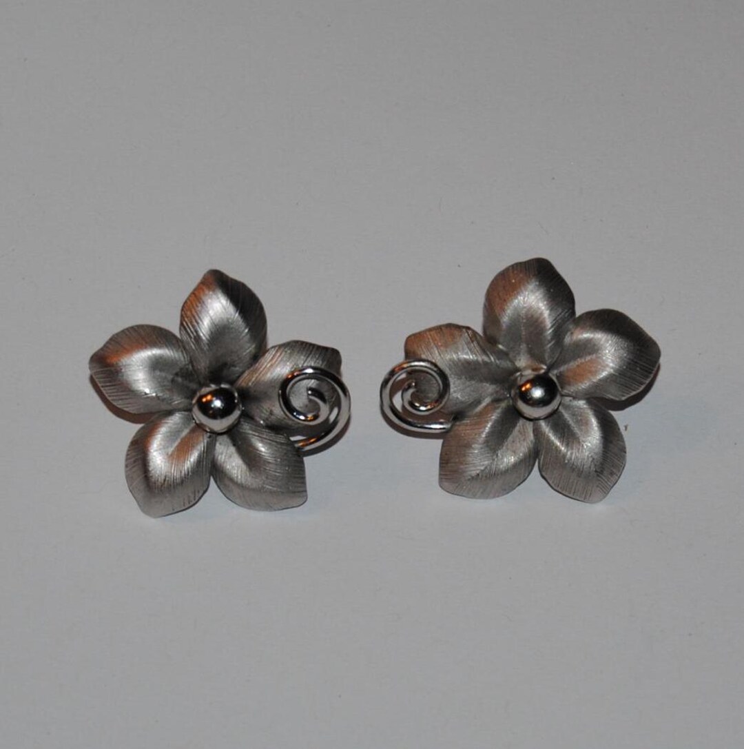 Beautiful Vintage Bond Boyd 925 Sterling Silver Screw Back Earrings - Etsy