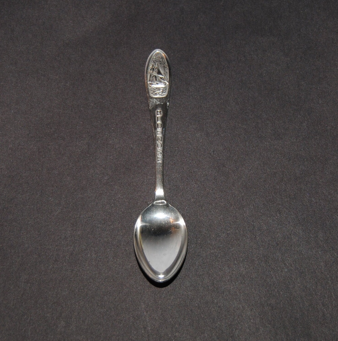 Beautiful Vintage blue Nose Sailing Ship, 925 Sterling Silver, Tea ...