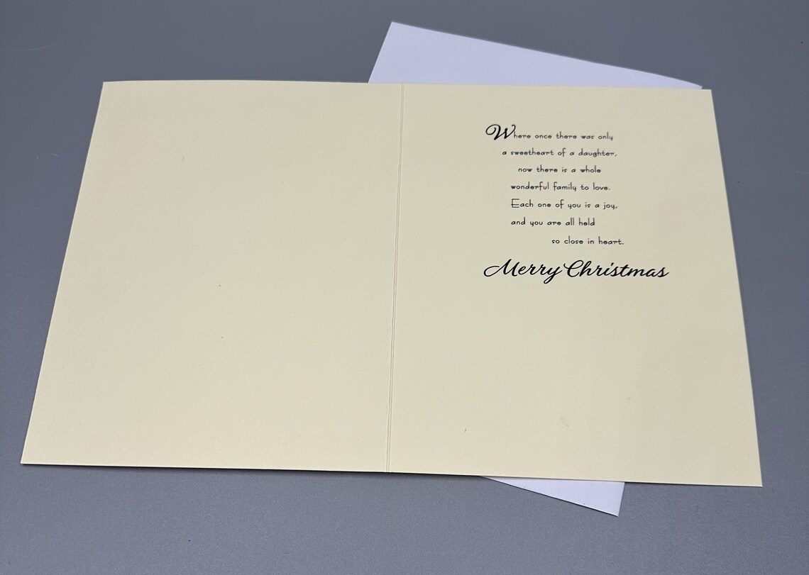 Handmade Christmas Cards With Sentiments Inside, a Variety for the ...